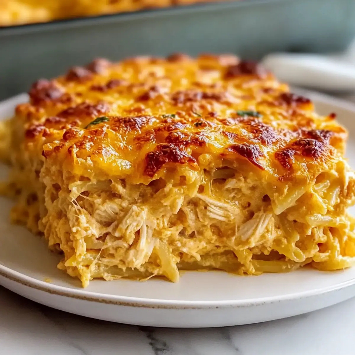 Ultimate Creamy Chicken Spaghetti Bake That's Deliciously Easy